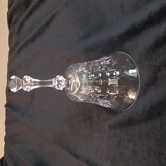 Golden Crown | Accents | Lead Crystal Bell With Crystal Bead Clapper ...